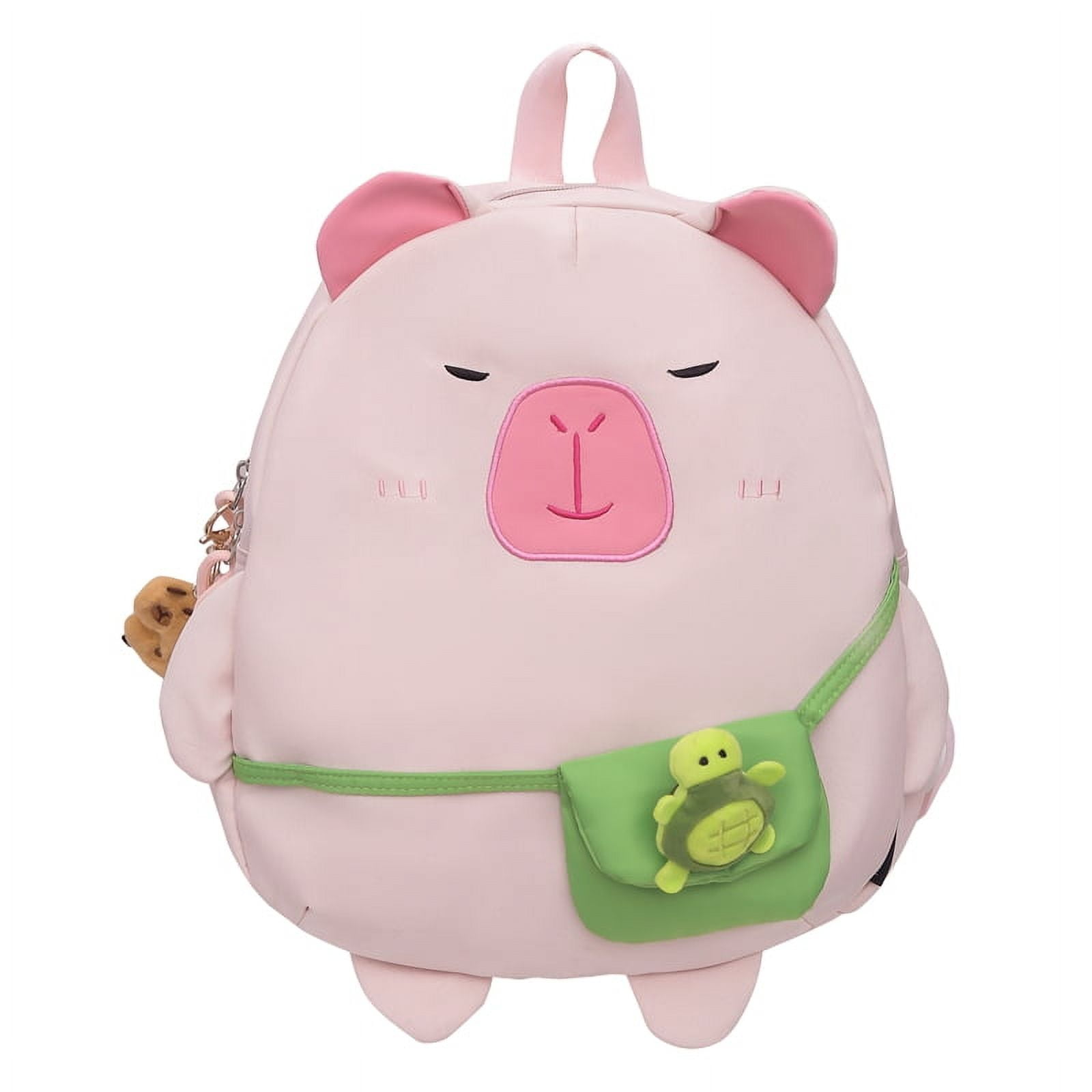 KGOTA Cute Capybara Backpack Kawaii Backpack Fashion Knapsack (Light ...
