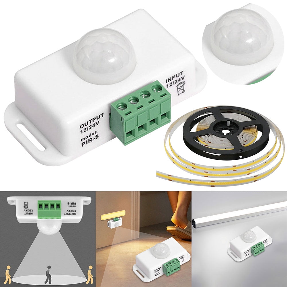 KGOTA DC 12V 24V 6A IR Infrared Detector Light Switch Module Automatic ...