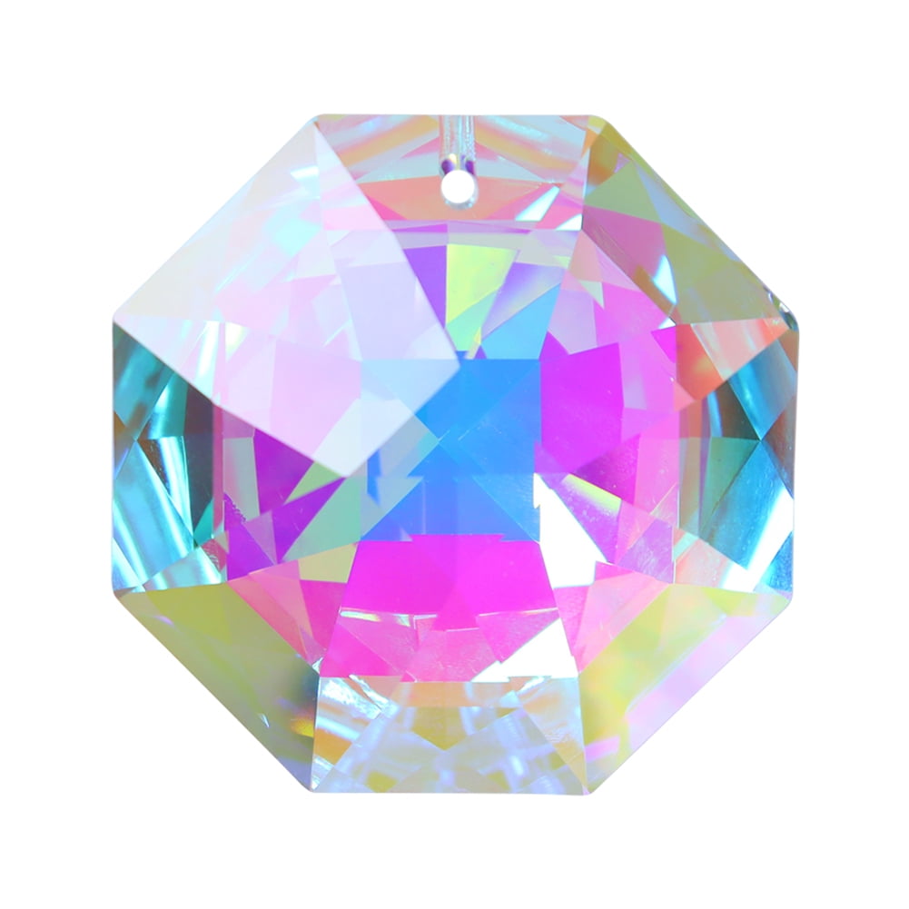 KGOTA DIY Hanging Crystals Prism Light Catcher Rainbow Maker Pendant ...