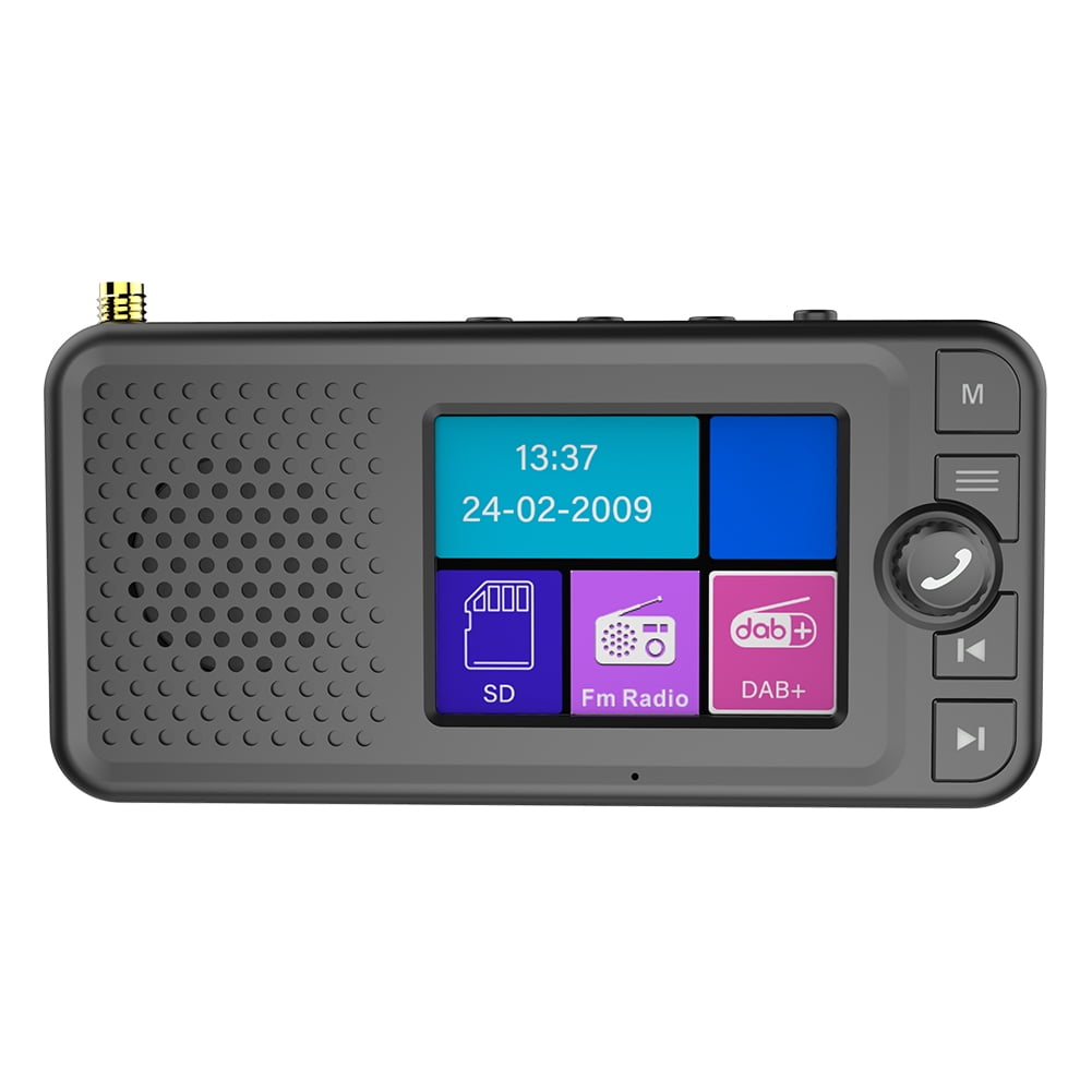 KGOTA Dab Radio Receiver In Car With 2.4inch Color Screen Bt 5.0 Aux Fm Transmitter - Walmart.com