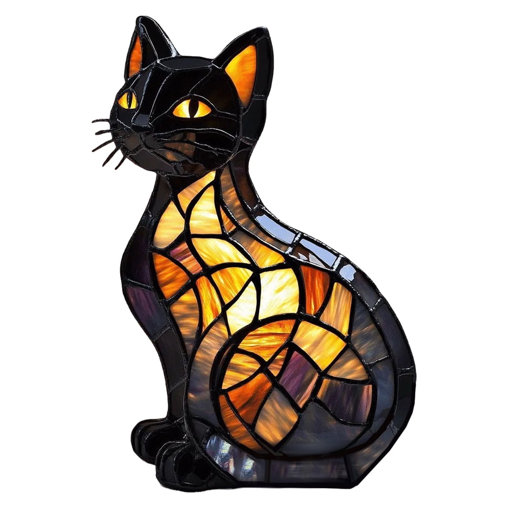 KGOTA Dachshund Lamp, Pomeranian Lamps Stained Glass, Dog Series Art ...