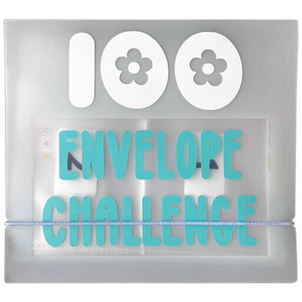 KGOTA Double-Sided 4 Pocket 100 Slots Envelope A5 Money Stuffing Folder ...