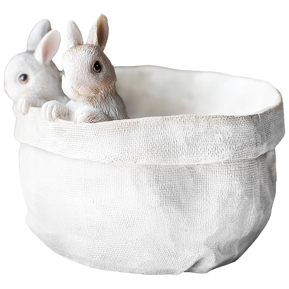 KGOTA Easter Bunny Statue Easter Bunny Sculpture Home Garden Party ...