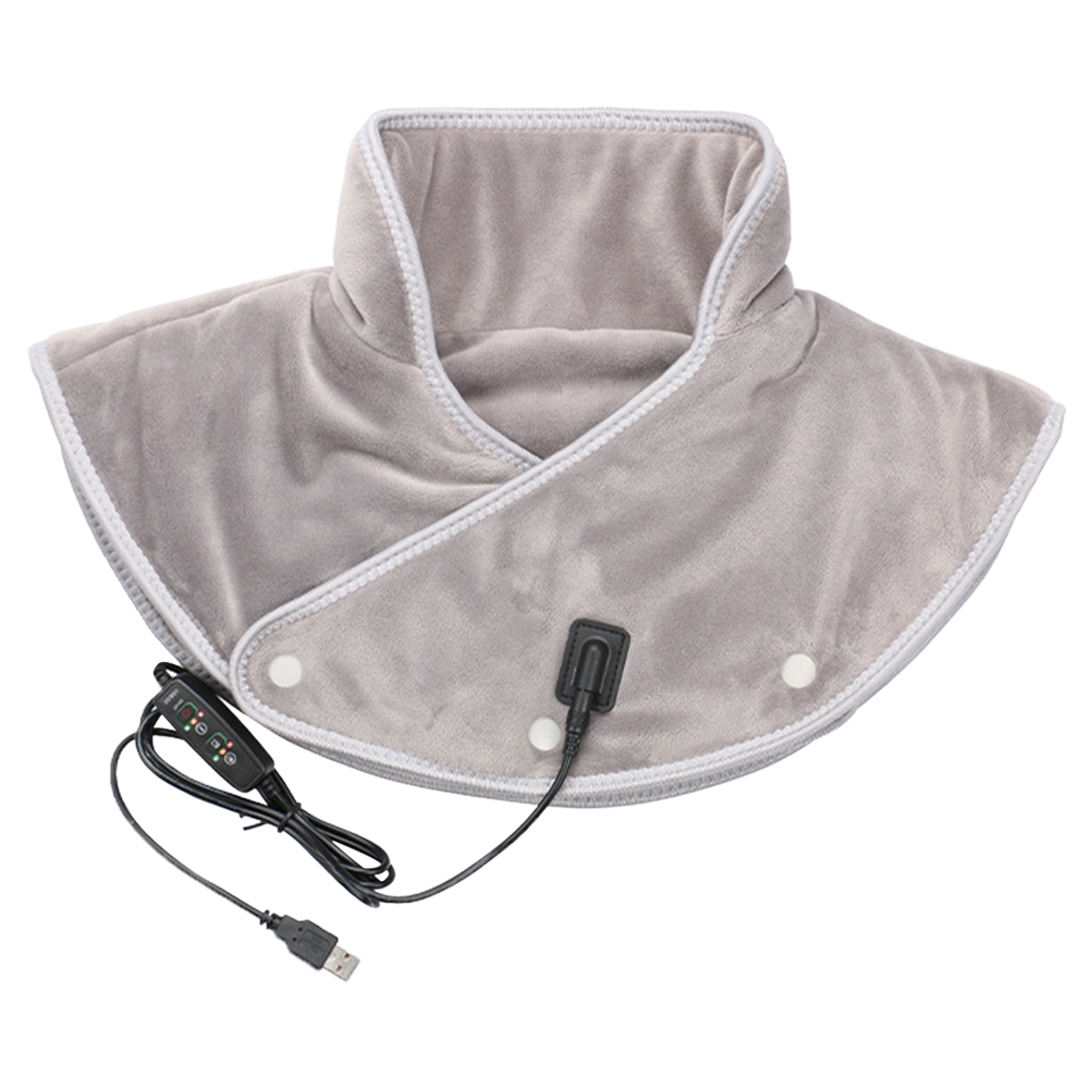 KGOTA Electric Heating Shoulder Neck Pad Massager 3 Heat Settings Hot ...