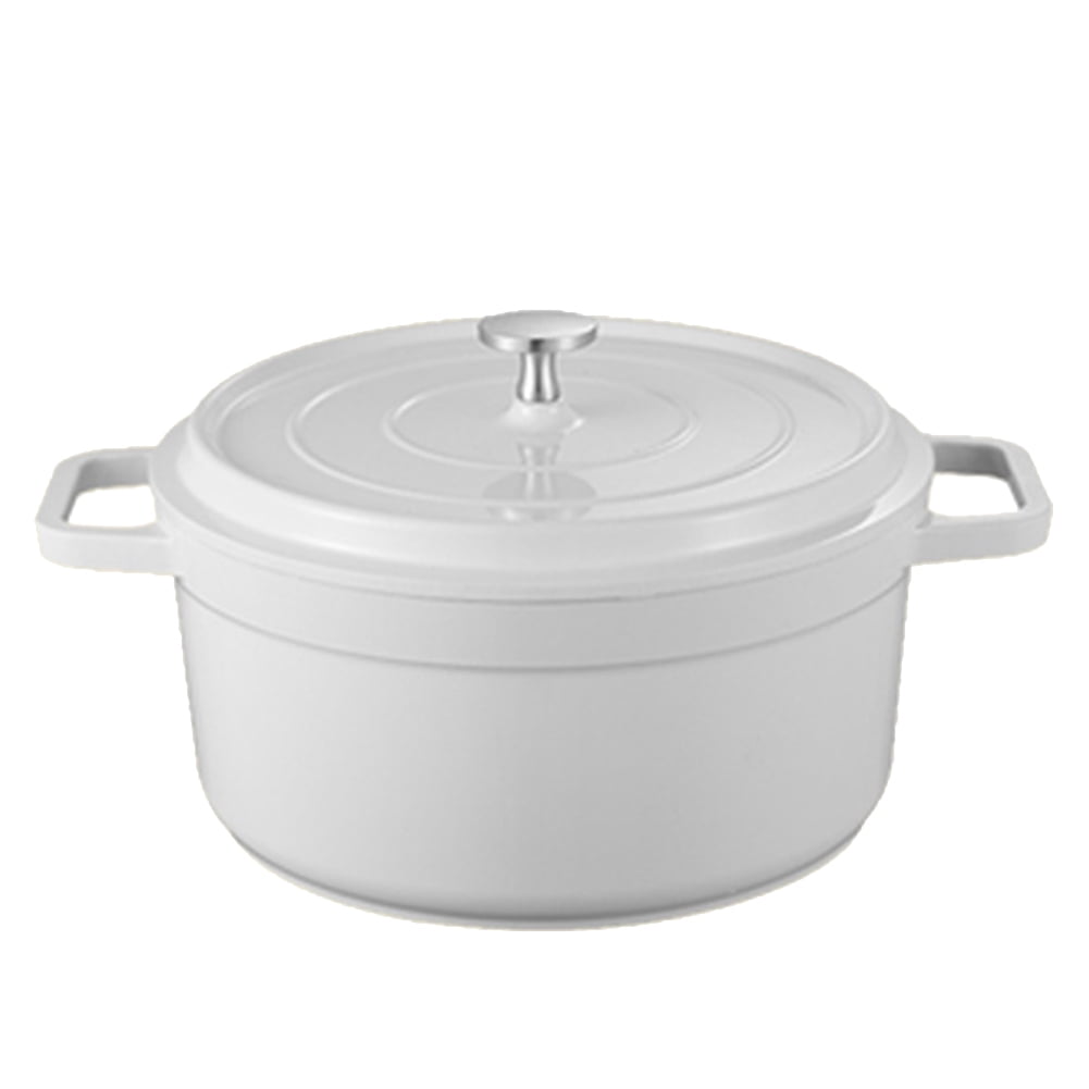 KGOTA Enameled Dutch Oven Pot with Lid Kitchen Stew Pot Kitchen Gadgets ...