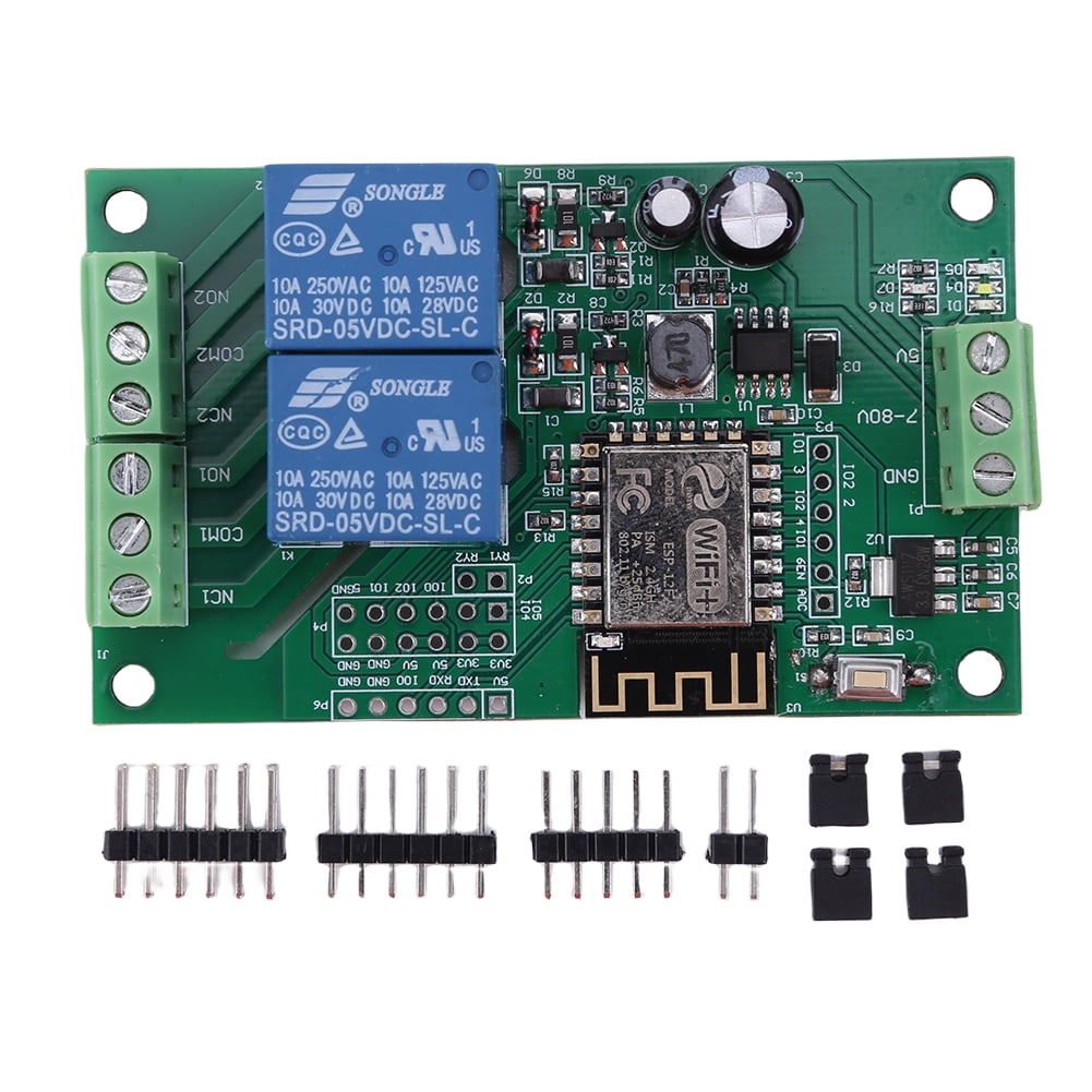 KGOTA Esp8266 Wifi Controller Board Dual Channel Esp-12f Development ...