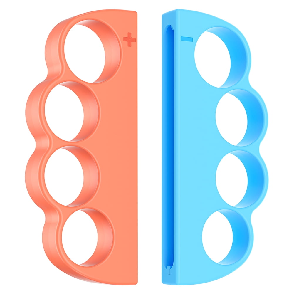 KGOTA Fitness Boxing Hand Grips for 2 Joy-con Controller(red Blue ...