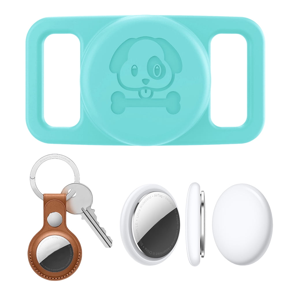 KGOTA For Apple Airtag Silicone Case Waterproof Dog Collar Holder for ...