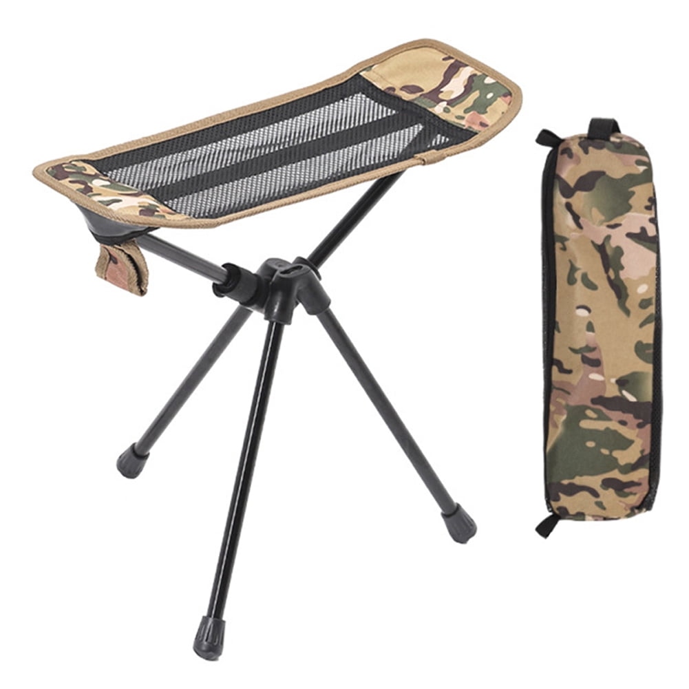 KGOTA Freestanding Camp Footrest Aluminium Alloy Folding Fishing Seat ...