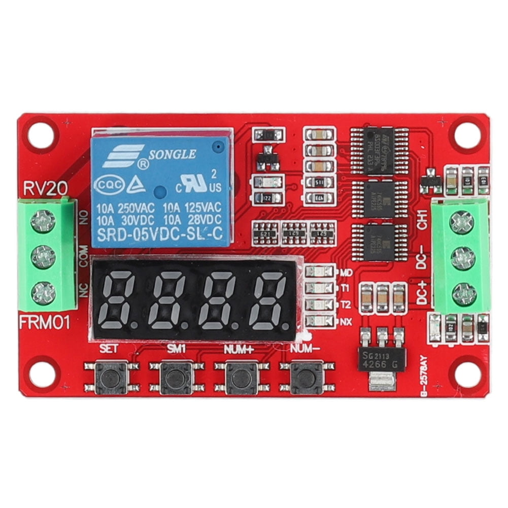 KGOTA Frm01 Infinite Relay Module Multifunction Led Digital Time Delay Relay Module Dc 5V 12V ...