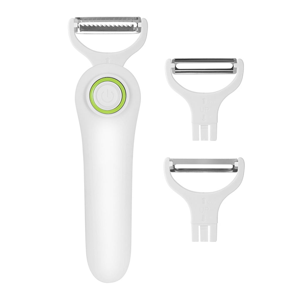 KGOTA Fruit Vegetables Peeler with 3 Cutter Heads Skin Scraper ...