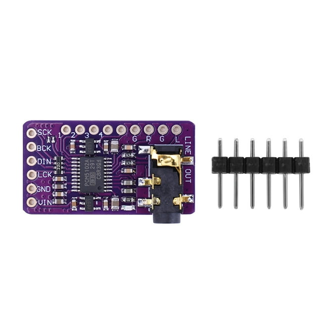 KGOTA Gy-pcm5102 I2s Player Module Lossless Digital Audio I2s Iis Dac Decoder for Raspberry Pi ...