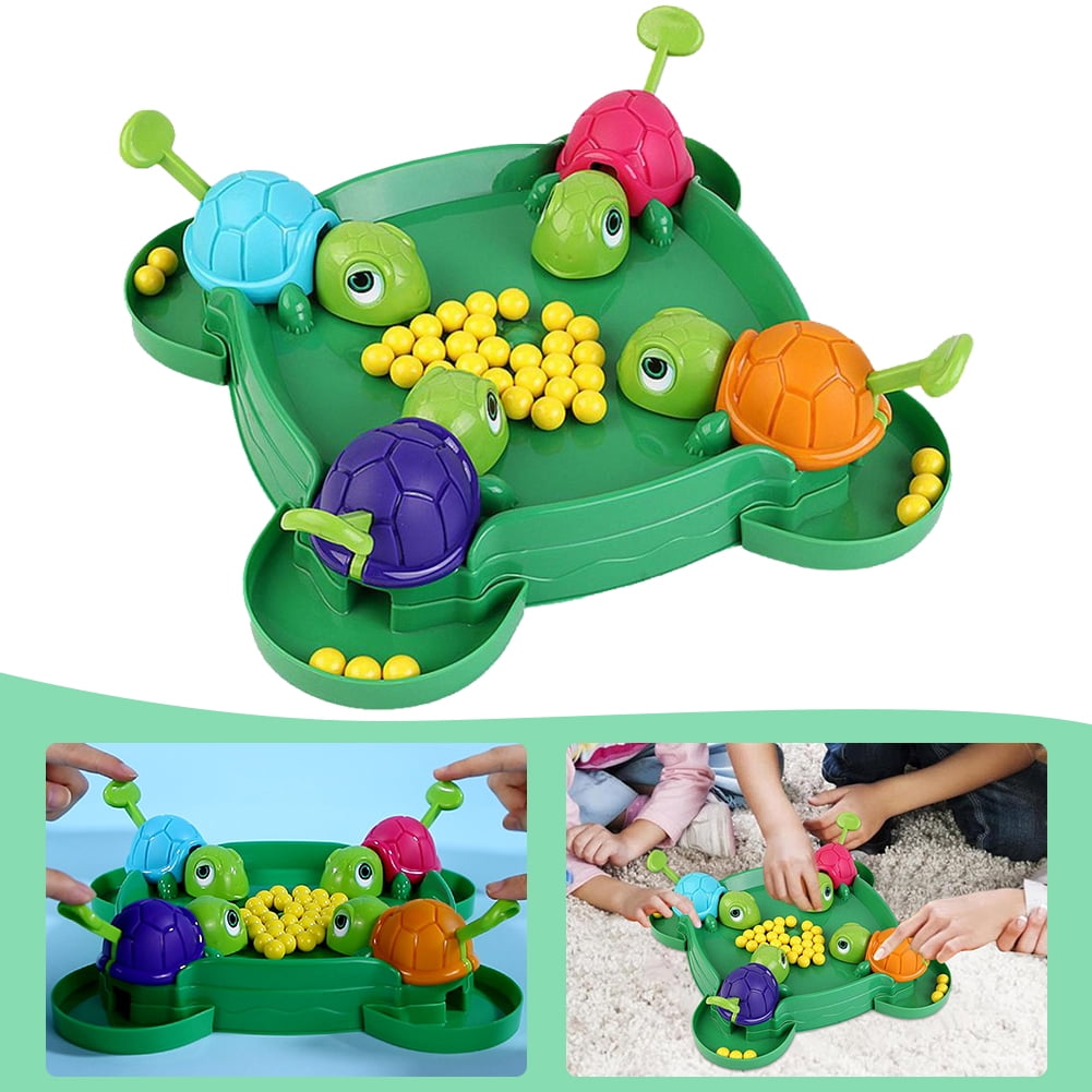 KGOTA Hungry Turtle Game Interactive Eat Ball Frog Board Game ...