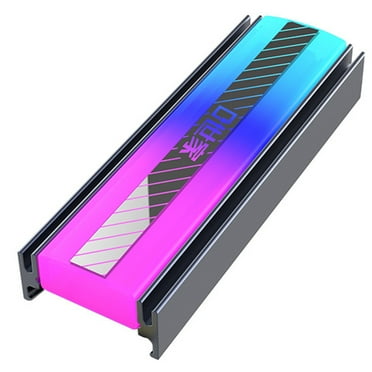 Acidalie M.2 SSD heatsink with Double Layer Aluminum and 4 Copper Heat ...