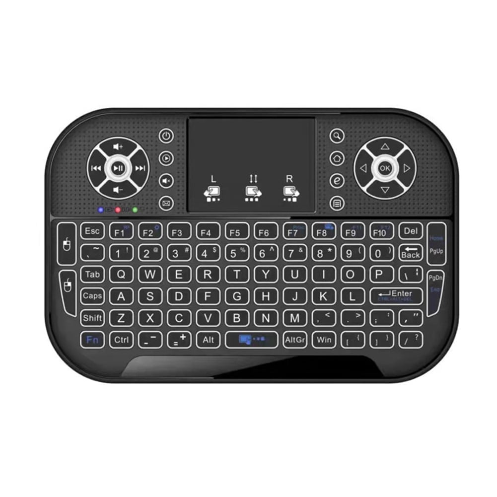 Kgota Mini Wireless Keyboard 2 4gandbluetooth Compatible Backlit Fly Air Mouse Remote Control With