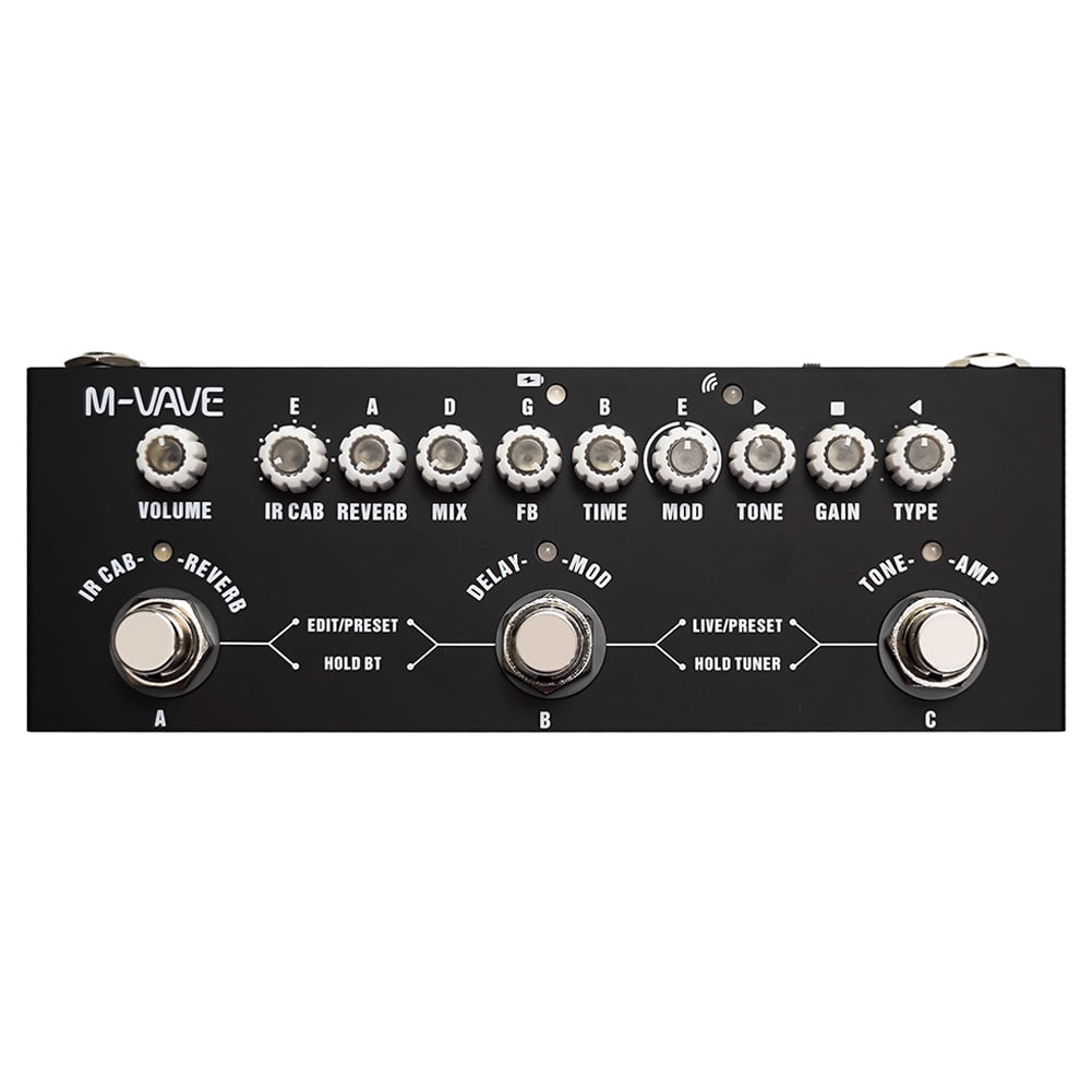 KGOTA Multifunctional Electric Guitar Combined Effect Pedal Delay ...