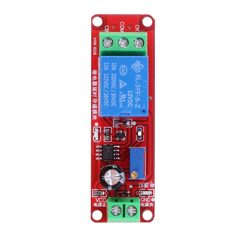 KGOTA Ne555 Monostable Delay Board 0~10S Delay Timer Adjustable Module ...