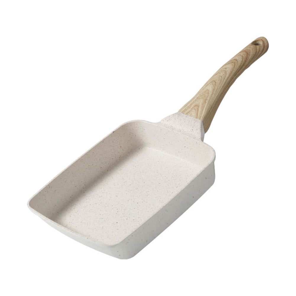 KGOTA Nonstick Rectangle Egg Pan Skillet for Home Kitchen Breakfast ...