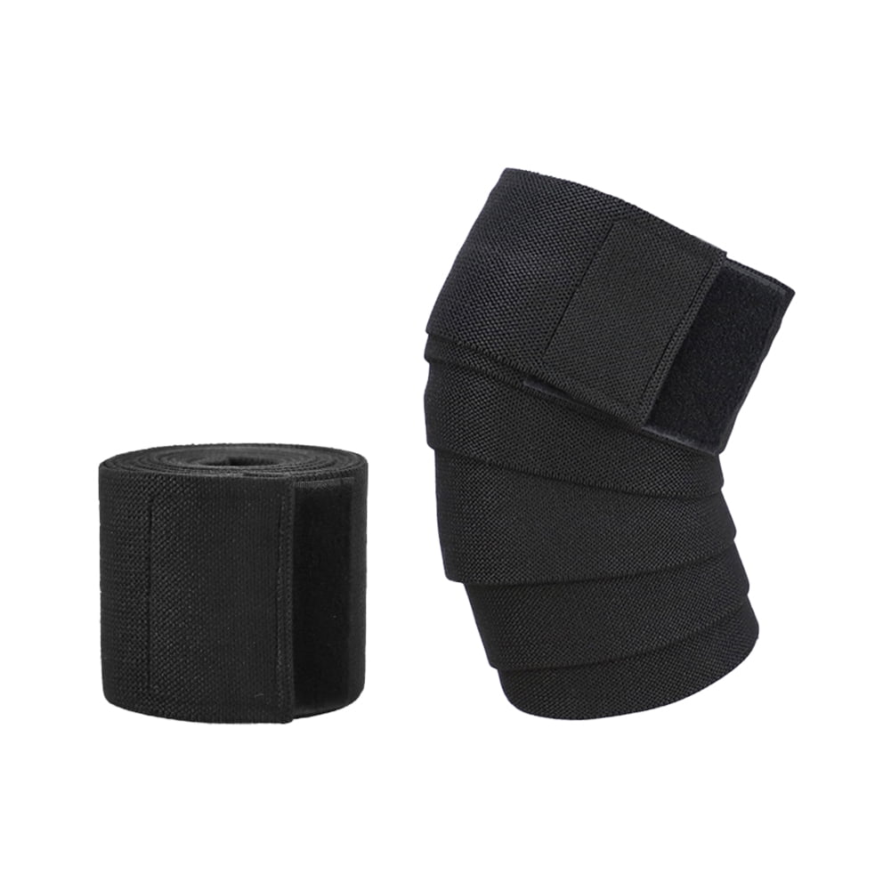 KGOTA Nylon Wrap-around Leg Straps Colorful 4-Stripes Knee Guard ...