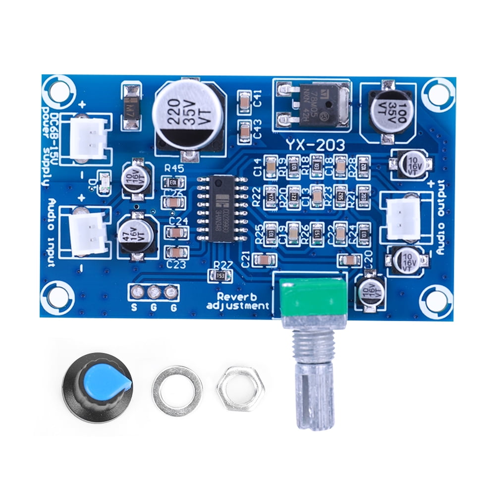 KGOTA PT2399 Microphone Reverberation Board DC6-15V M65831 Mono ...