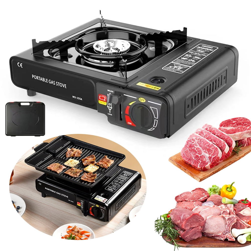 KGOTA Portable Burner Butane Stove Camping Gas Stove for Outdoor (Dual ...