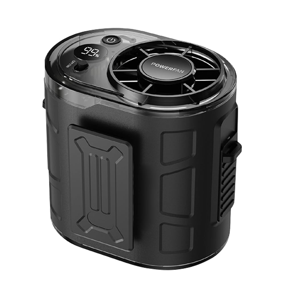 KGOTA Portable Waist Clip Fan 4000mAh Rechargeable Personal Hands-free ...