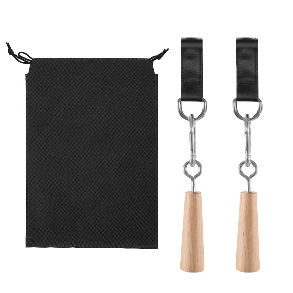 KGOTA Pull Up Grip Wooden Finger Strength Workout Tool Climbing ...