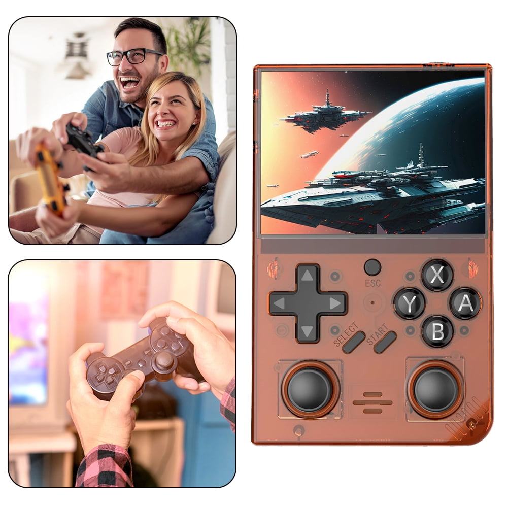 KGOTA R35 Plus Handheld Video Game Console Linux System 3.5 Inch IPS ...