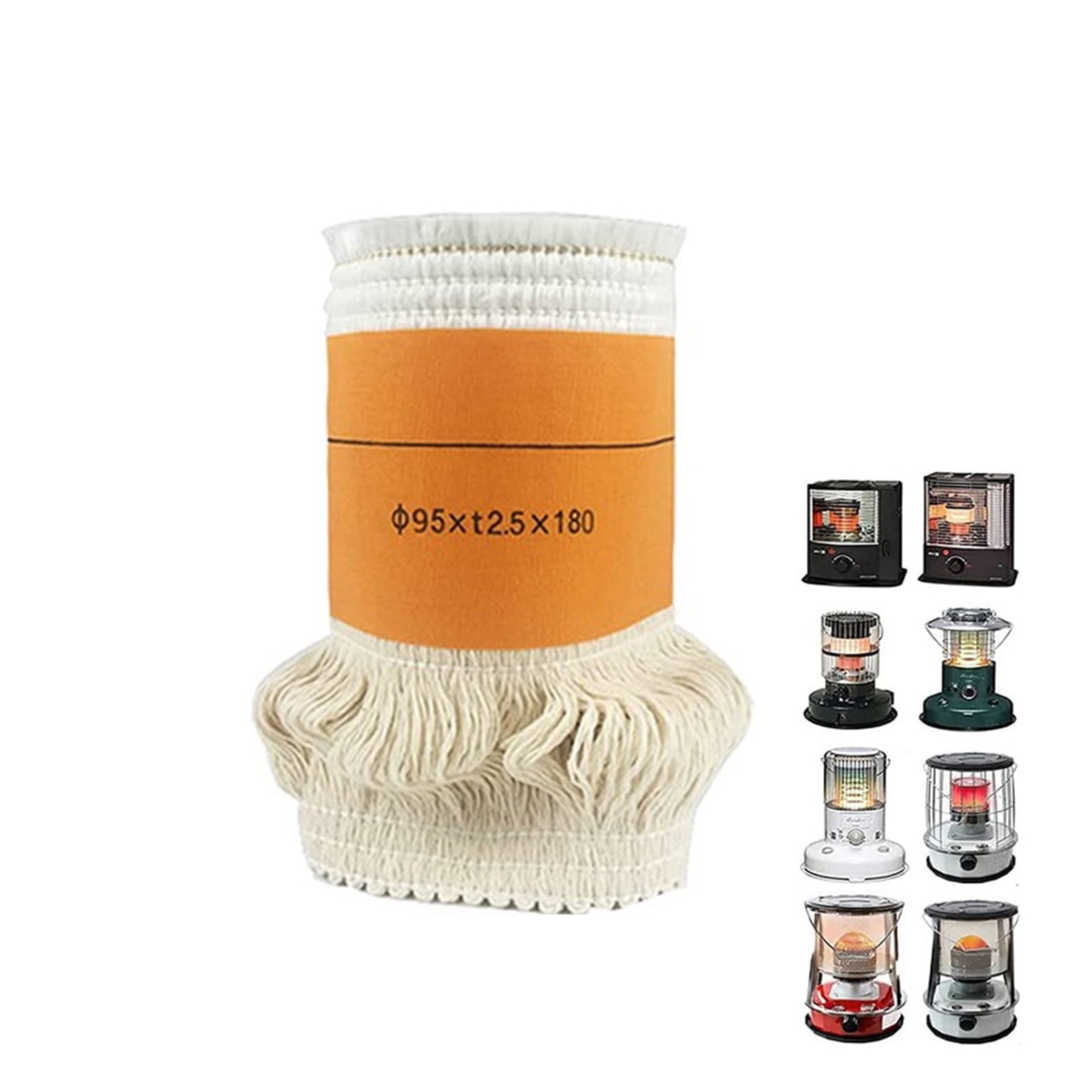 KGOTA Replacement Camp Stove Wick Burn-resistant Cotton Lamp Core ...