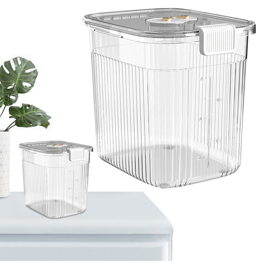 KGOTA Rice Bucket Flour Storage Tank Dry Food Box for Home Kitchen ...