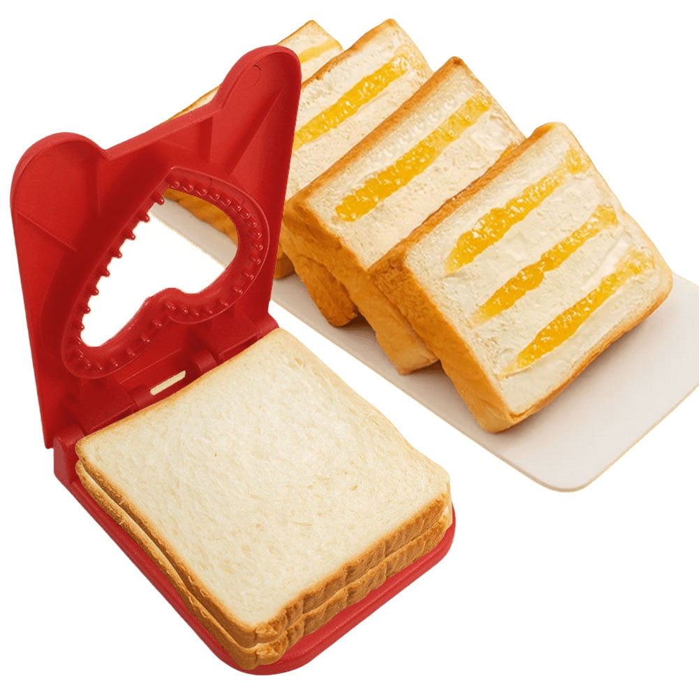 KGOTA Sandwich Cutter Sealer Peanut Butter Jelly Sandwich Cutter ...