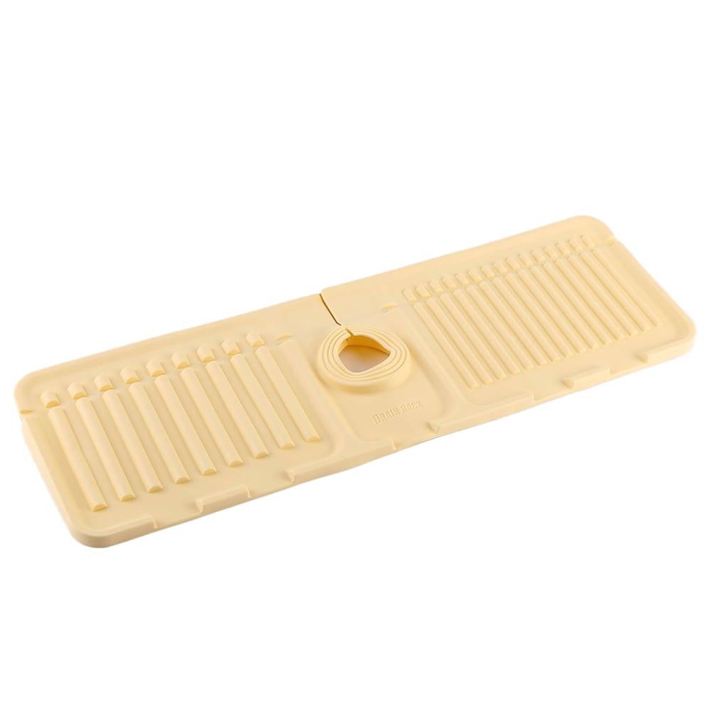 KGOTA Silicone Sink Splash Guard Quick Dry Water Catcher Mat Sink ...