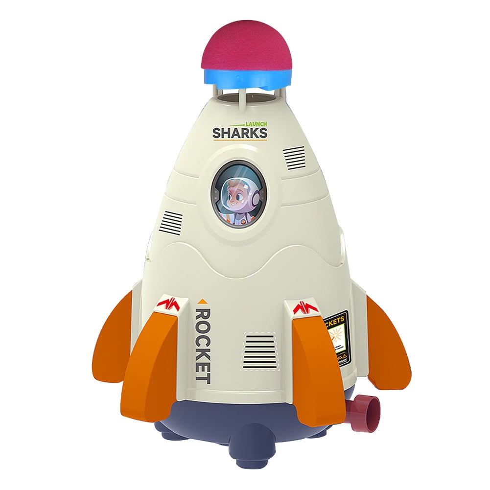 KGOTA Space Rocket Sprinklers Rotating Water Powered Launcher Summer ...