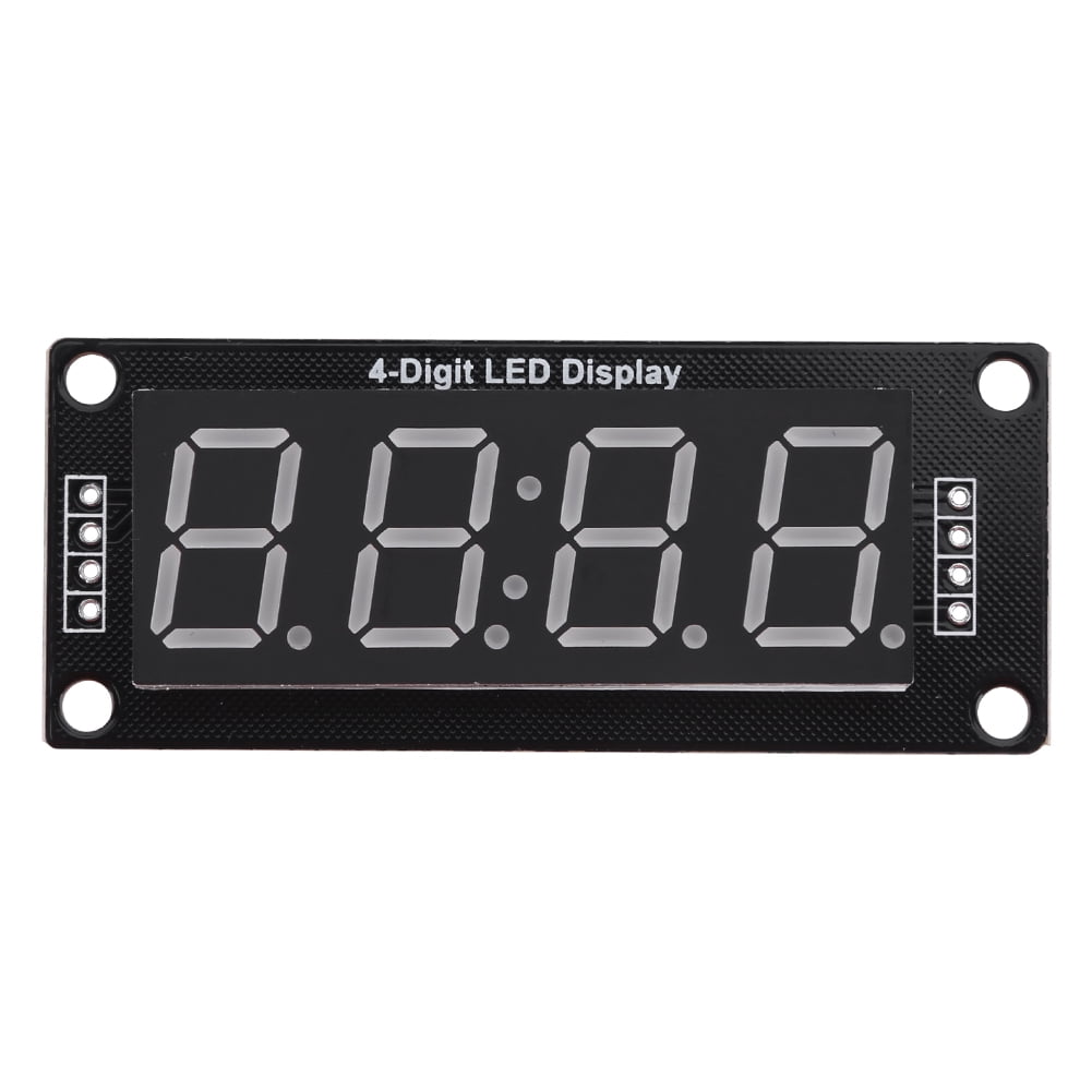 KGOTA Tm1637 Led Display Module 4 Digit Time Indicator Tube 7 Segment Clock Module 0.56 Inch ...