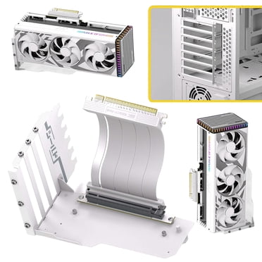 Phanteks Gen4 Vertical GPU Bracket, 220mm Flat Line PCI-E Gen4 x16 ...