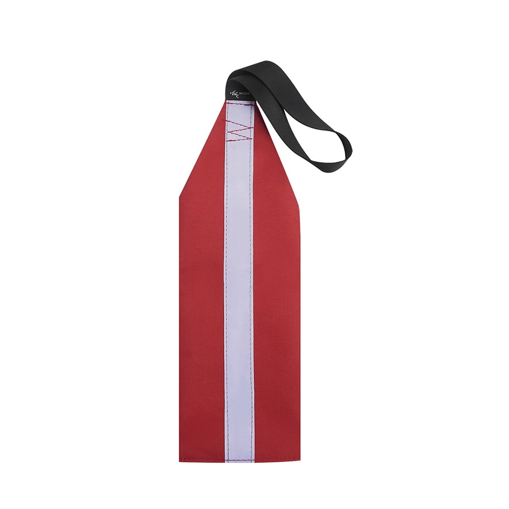 KGOTA Warning Flag Red Outdoor Sign Flags Cloth Highly Visible with ...