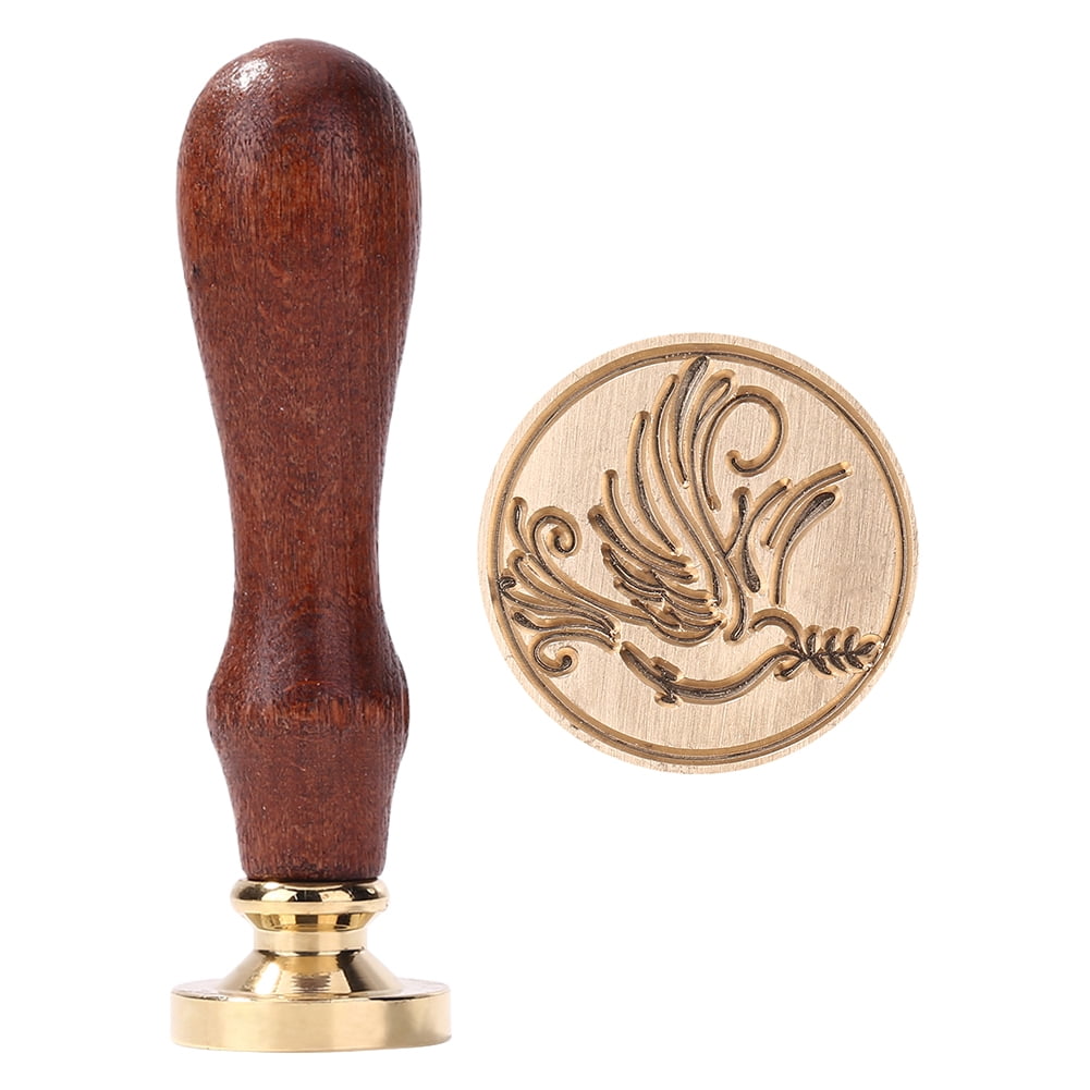 KGOTA Wax Seal Stamp Set, Vintage Animal Sealing Wax Stamp Heads with 1 ...