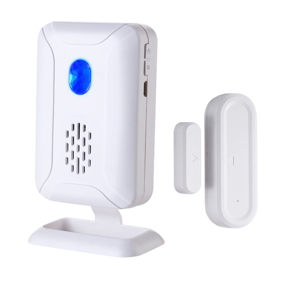 KGOTA Wireless Door Open Chime 4 Volume Levels Alarm Sensor Door Open ...