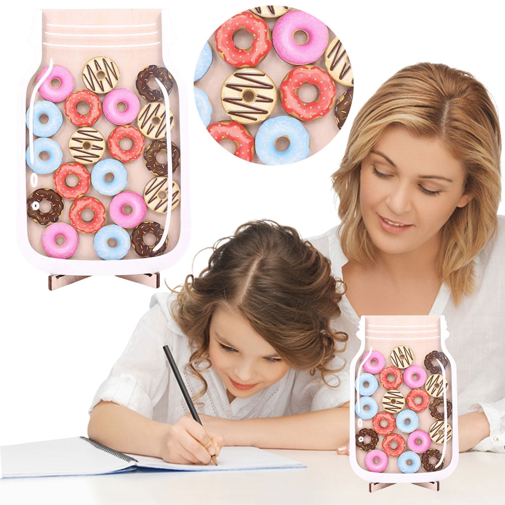 KGOTA Wooden Megnetic Good Behavior Reward Jar for Classroom Management ...