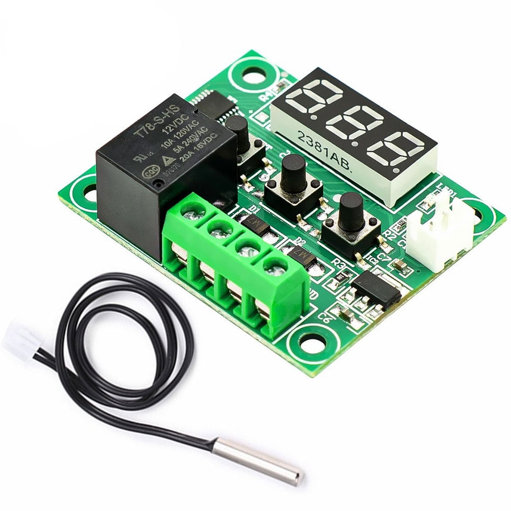 KGOTA Xh-w1209 Digital Temperature Control Board Dc 12V Electronic ...