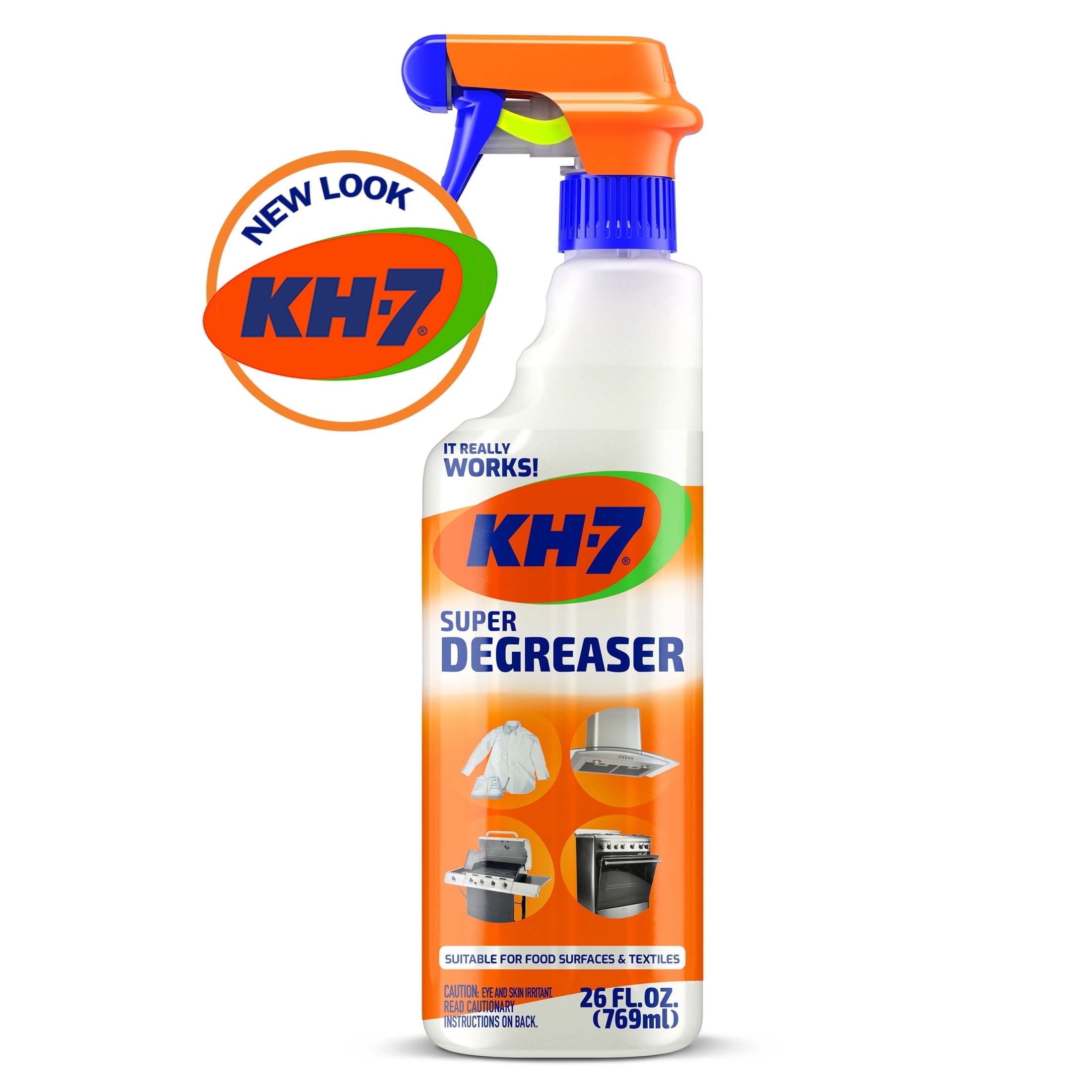 KH-7 Super Degreaser, Oven Cleaner, Grill, Laundry, Multi-Purpose, 26 ...