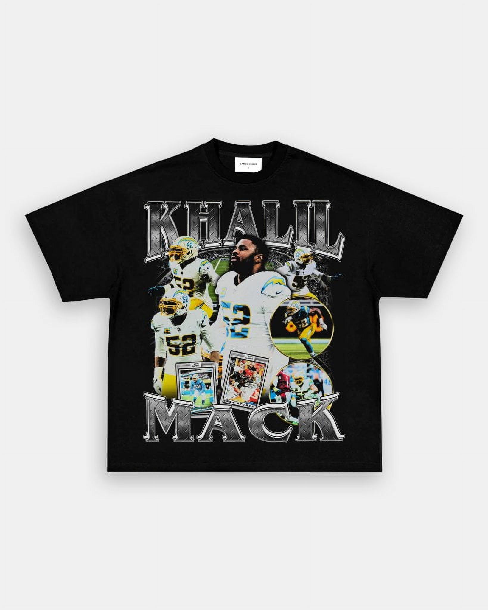KHALIL MACK TEE, Football player shirt, gift for football fans, game day shirt, sport shirt ...