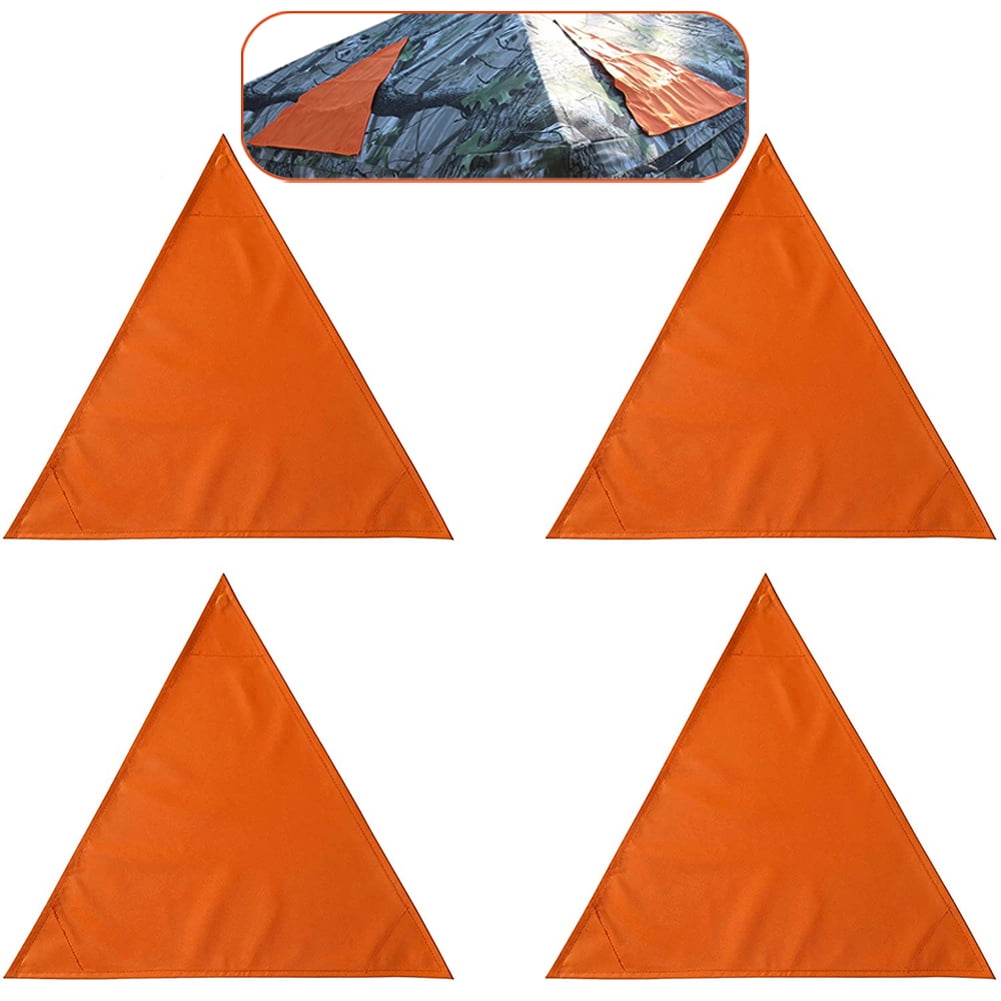 KHAMPA Blaze Orange Safety Blind Panels - Magnetic - Includes Carrying ...