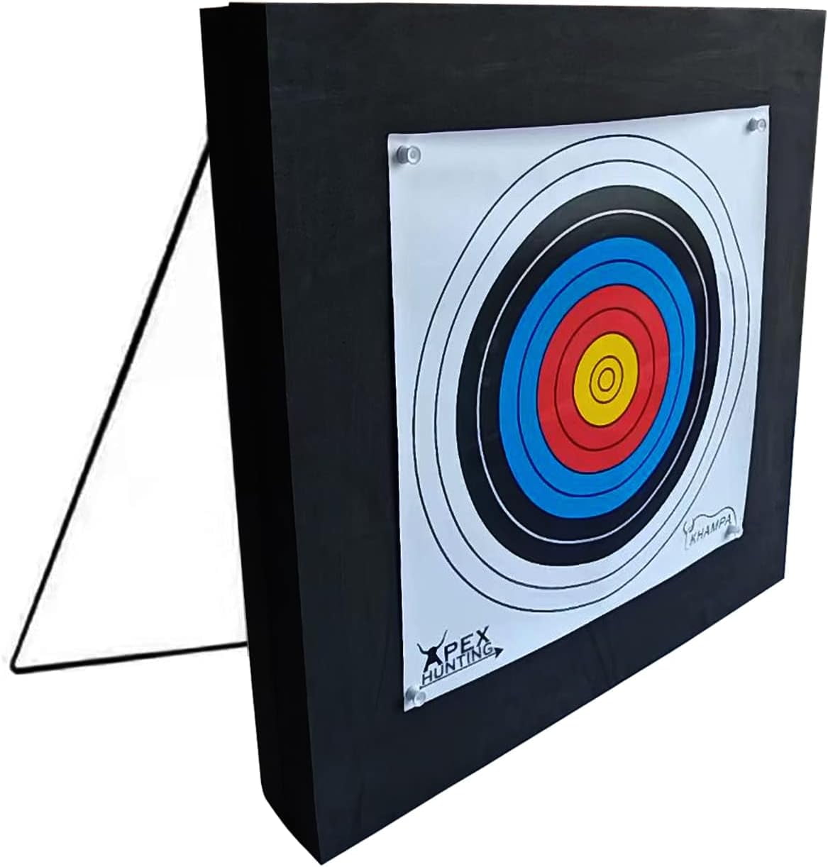 KHAMPA SPORTS Archery Target 2x2 ft Double Layer for Crossbow, Compound ...