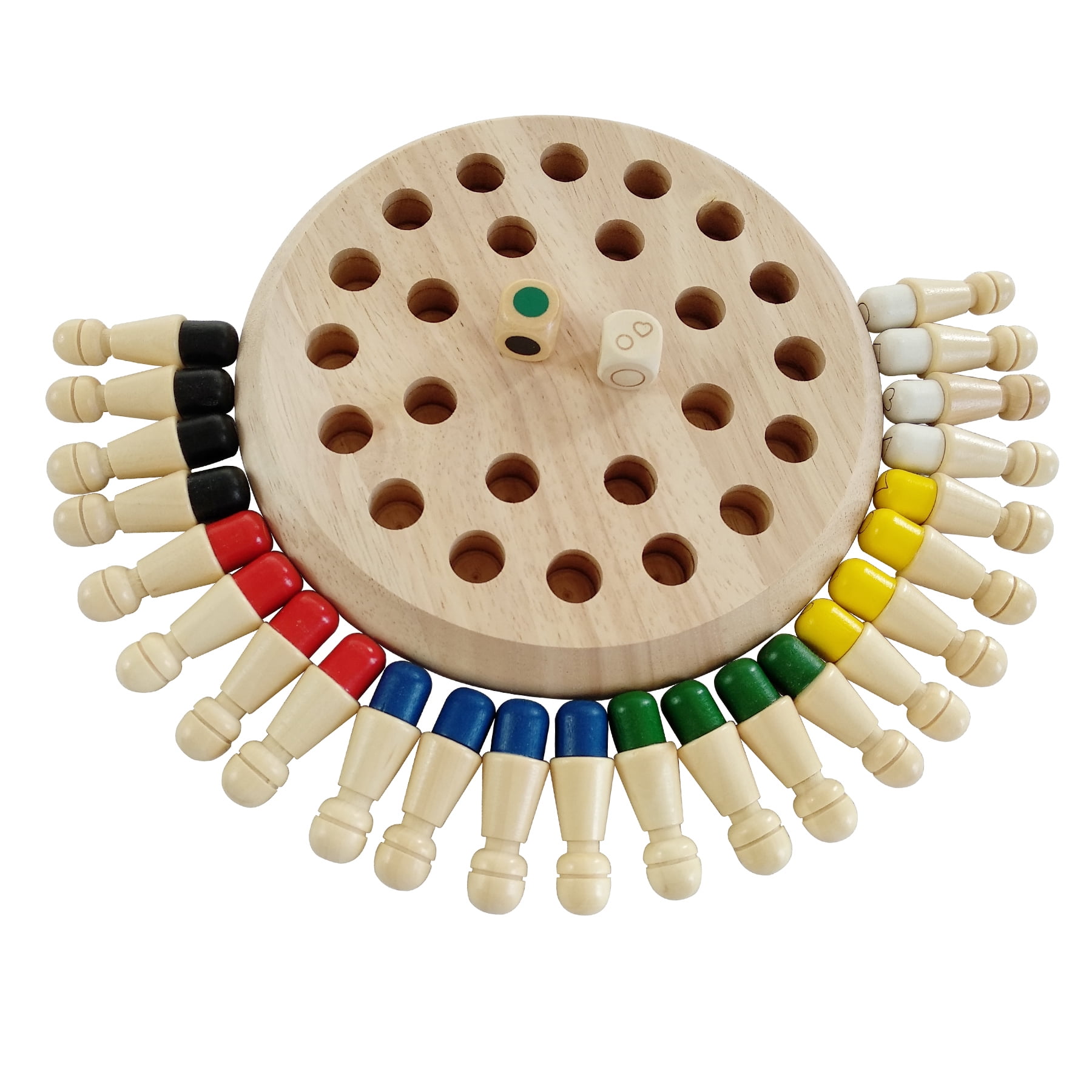 Wooden Memory Matchstick Game