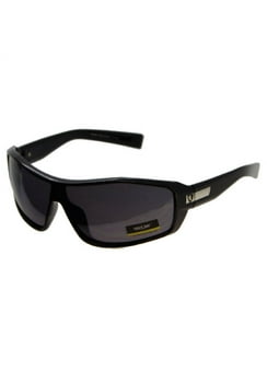 Python 11693 Sunglasses Matte Black/Blue - Walmart.com