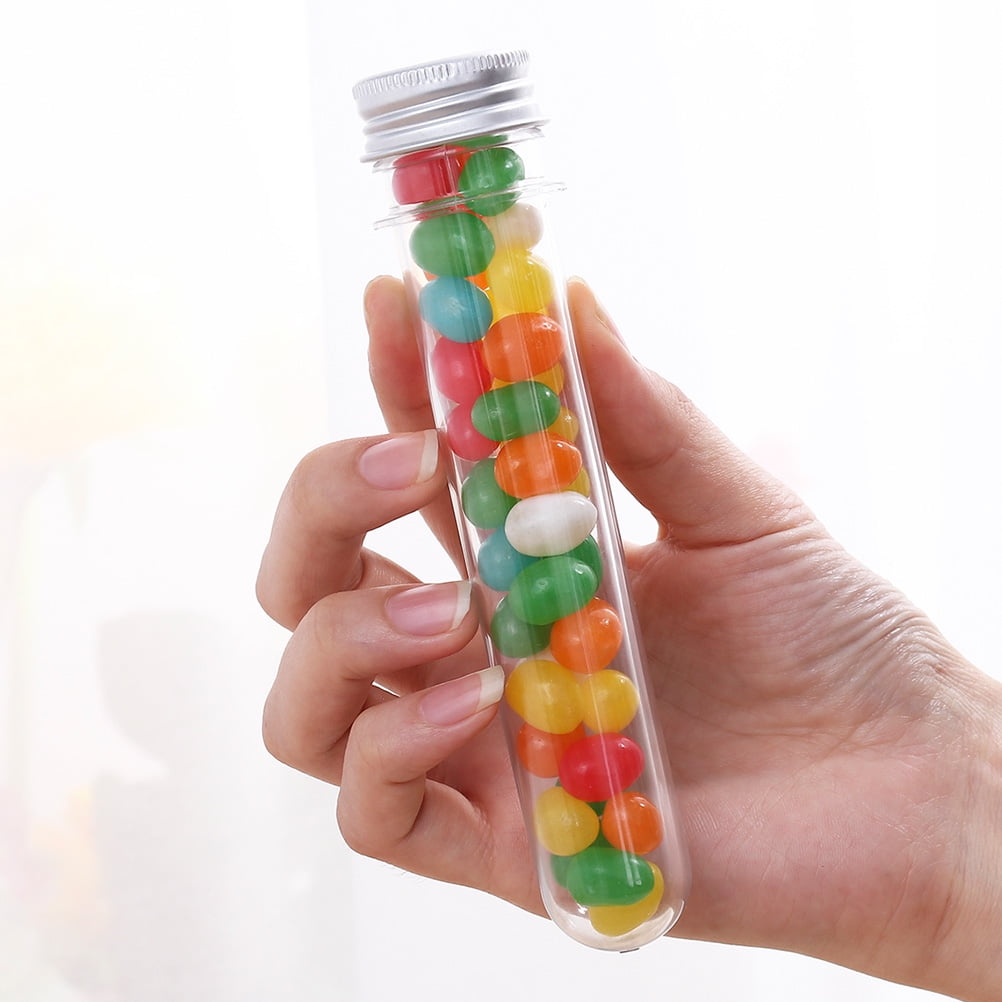 KHBUAB 18Pcs Test Tube Bottles Cylindrical Design for Storage and ...