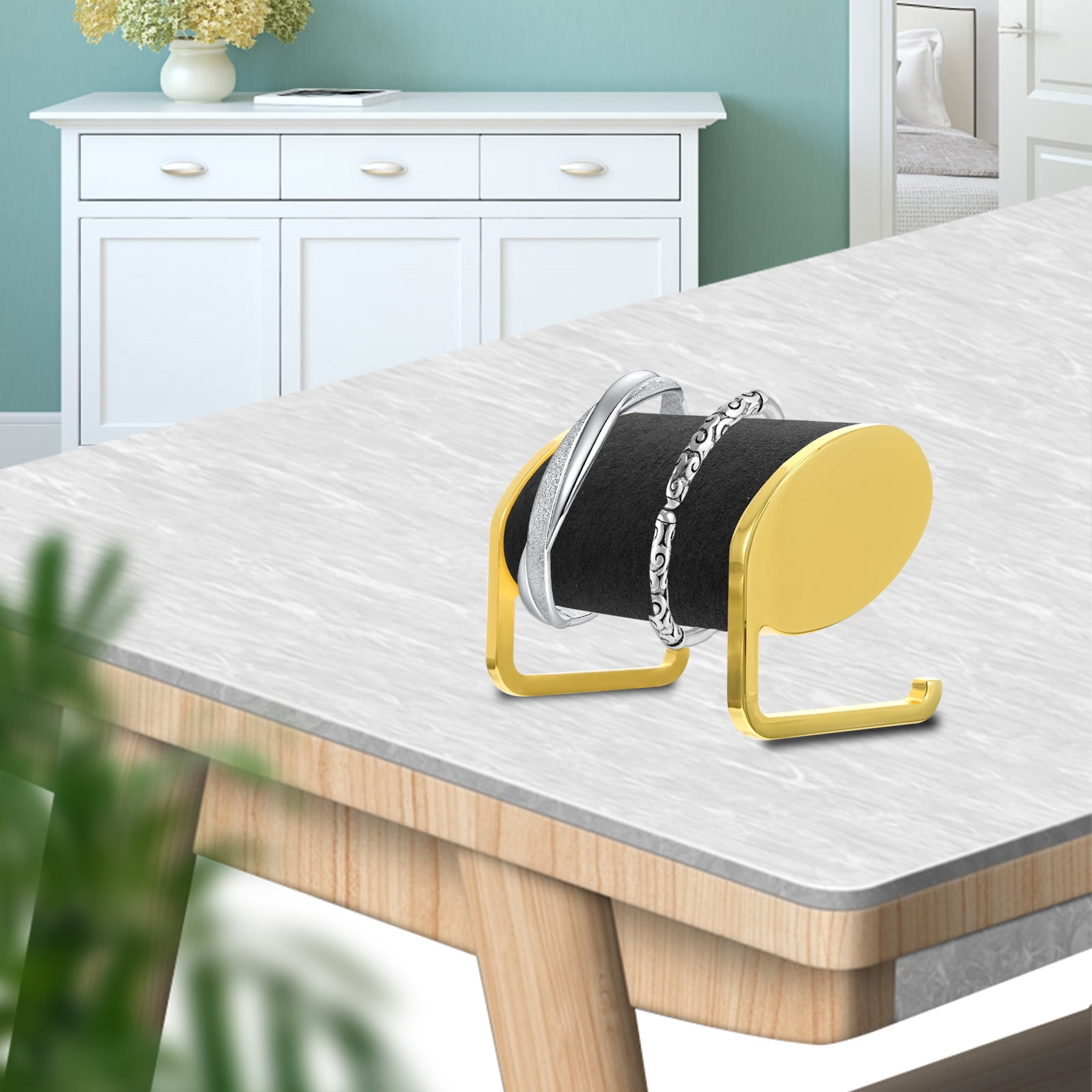 KHBUAB 1Pack Shop Window Display Rack Simple Design Microfiber Material ...