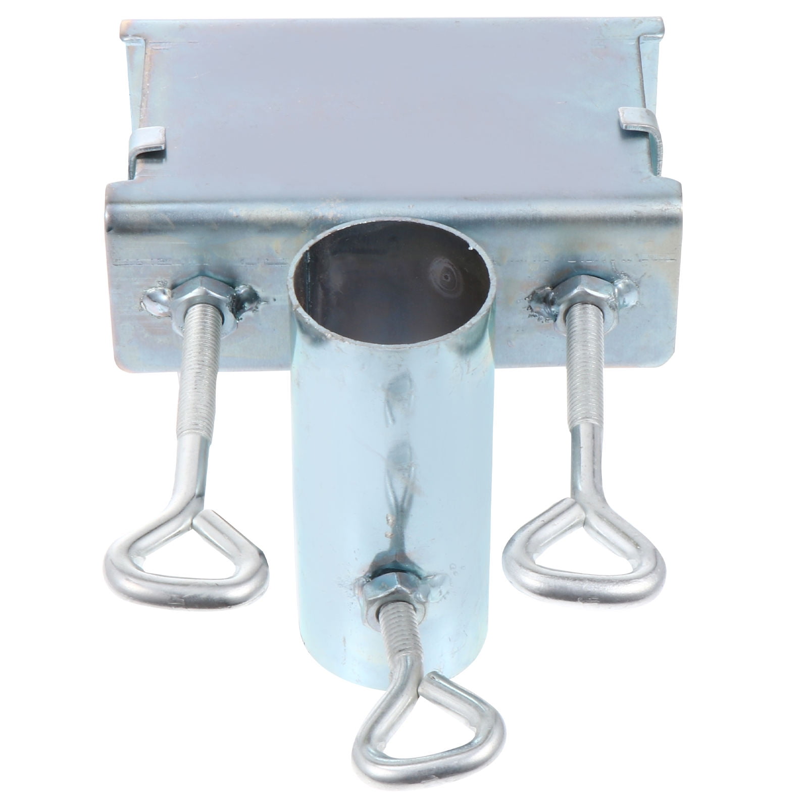 KHBUAB 1Pack Silver Parasol Stand Fixed Clip with Rectangular Shape for ...