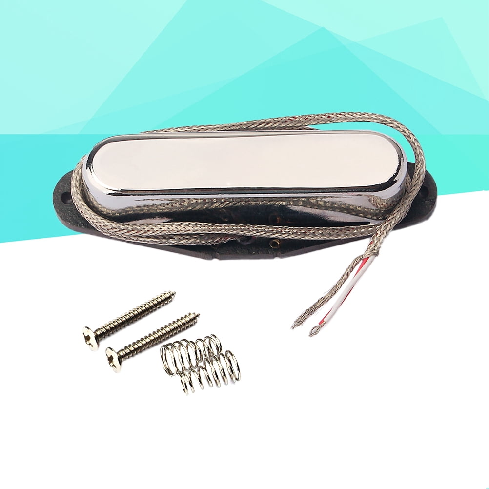 KHBUAB 3Pack Single Coil Guitar Pickup Set With Black Silver Color For ...
